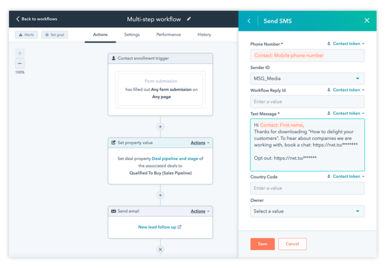 Adding SMS to Your HubSpot Workflows | MessageMedia United States