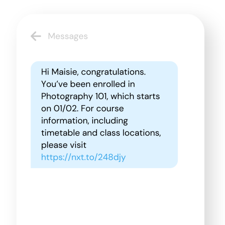 SMS for education - Sinch MessageMedia Australia